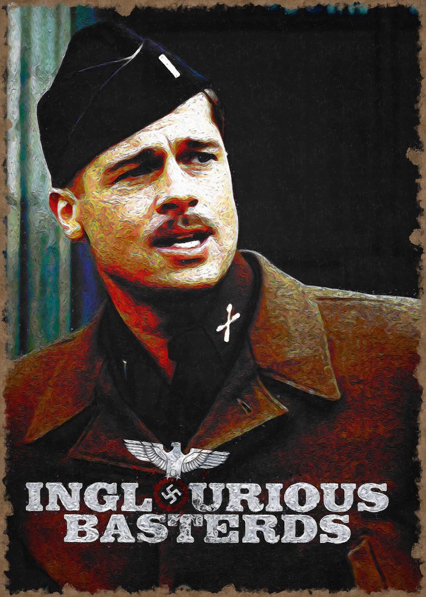 'inglorious basterds' Poster, picture, metal print, paint by ...