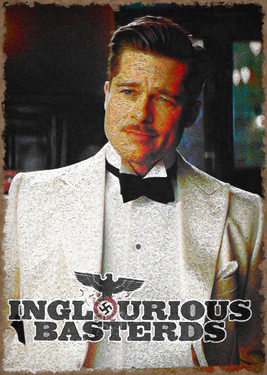 'gorlami inglorious basterd' Poster, picture, metal print, paint by ...