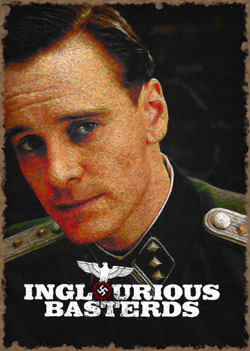 'inglorious basterds' Poster, picture, metal print, paint by ...