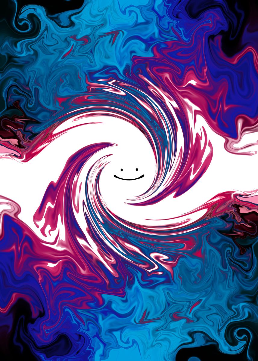 'SMILE' Poster, picture, metal print, paint by Rayan AZ | Displate