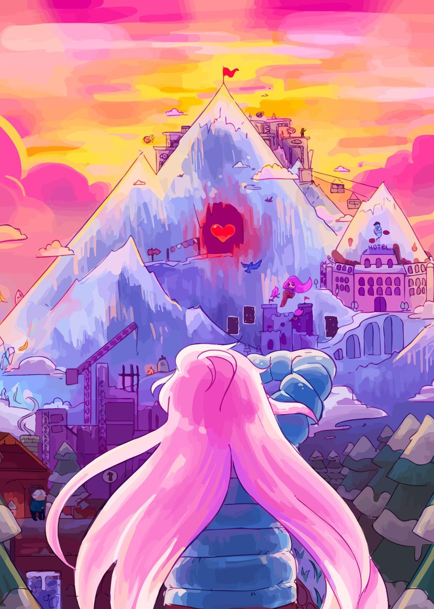 'Celeste Game Art' Poster, picture, metal print, paint by Avoudyn ...