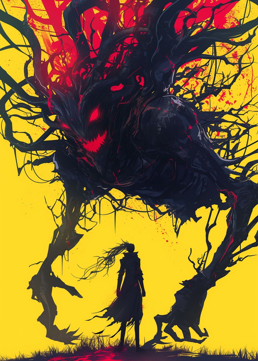 'Dark Fantasy Core' Poster, picture, metal print, paint by Tomorrow ...