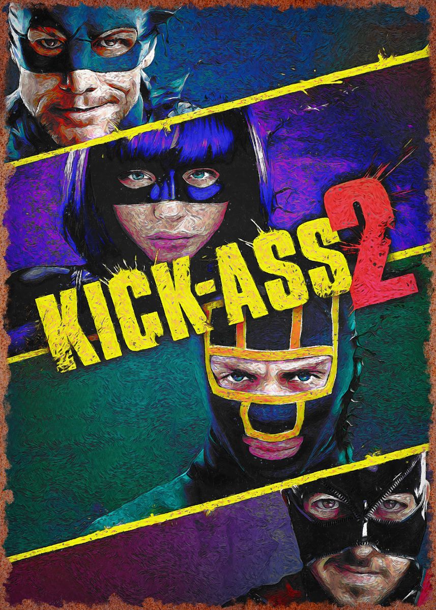'kick ass' Poster, picture, metal print, paint by Alchemy Artisant ...