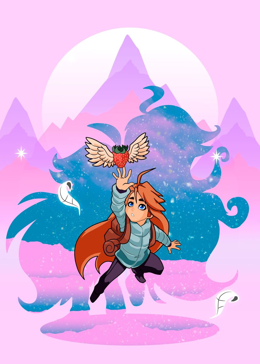 'celeste' Poster, picture, metal print, paint by alesha art | Displate