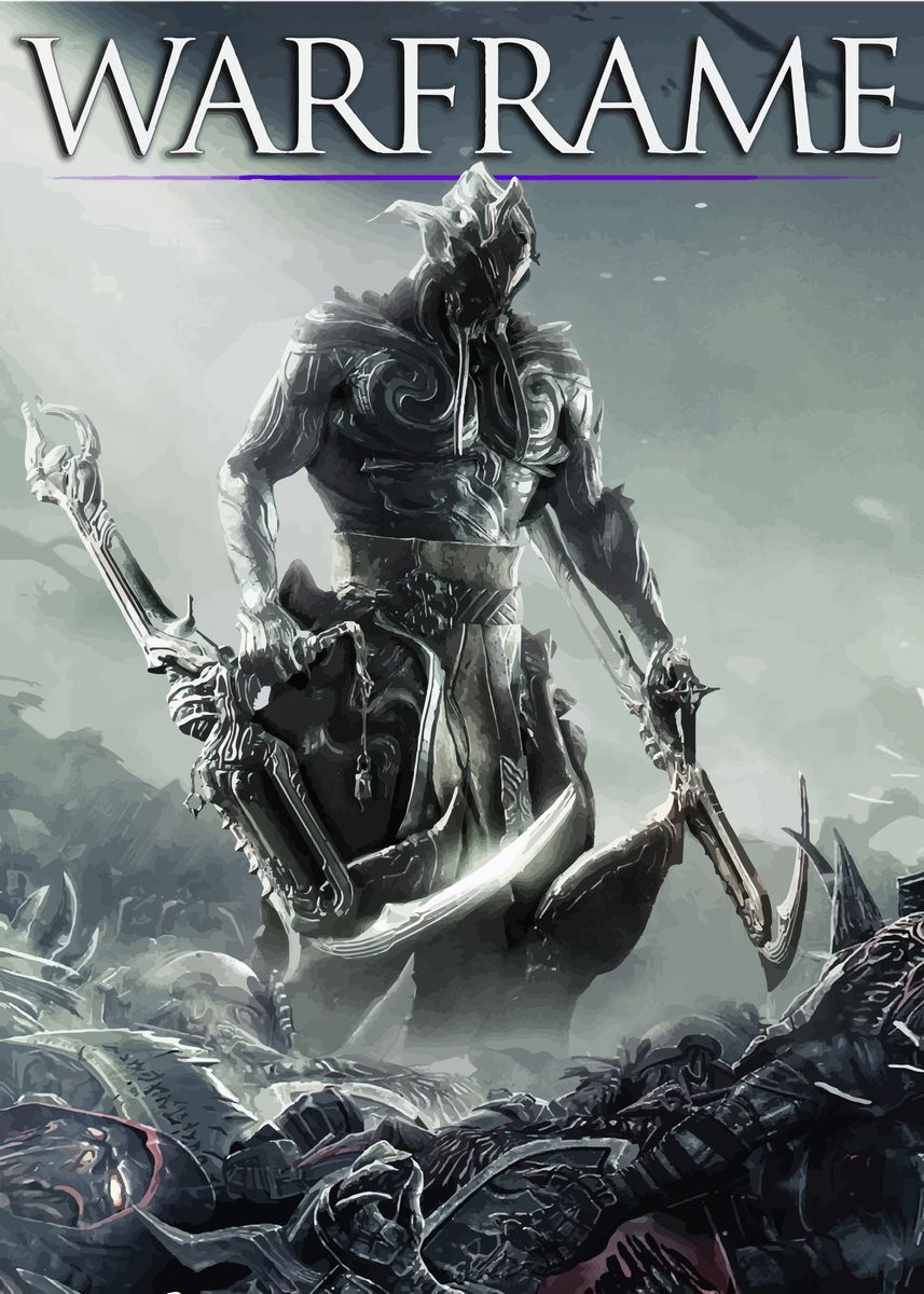 'warframe' Poster, picture, metal print, paint by mangur jowo | Displate
