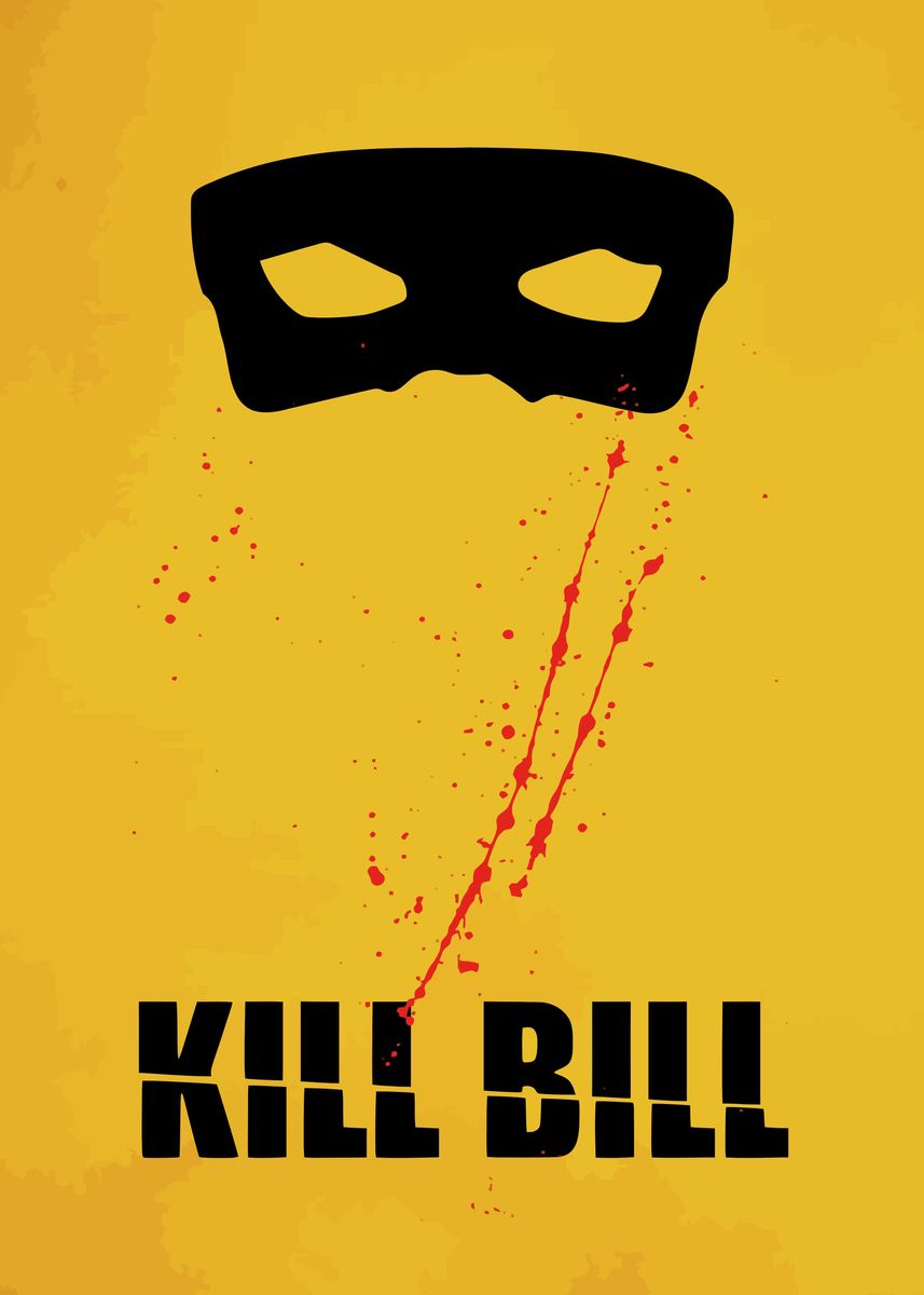 'Kill bill' Poster, picture, metal print, paint by Priscilla Gerlach ...