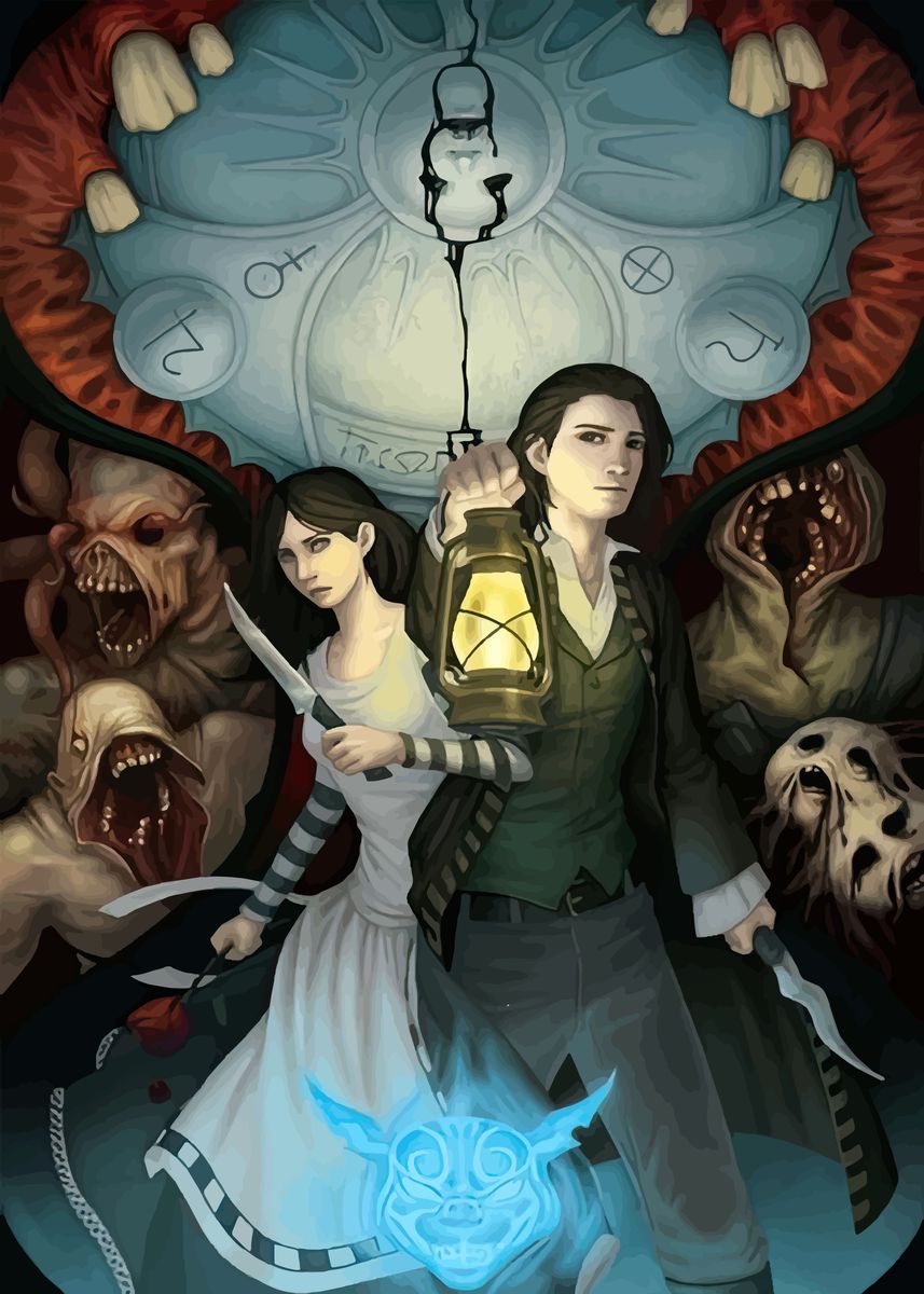 'amnesia' Poster, picture, metal print, paint by kucing manja | Displate