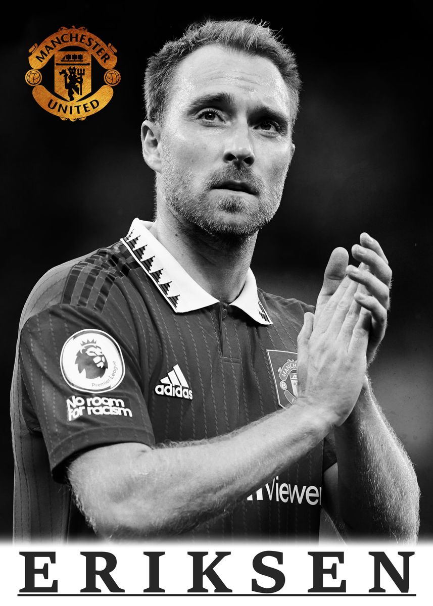 'Christian Eriksen ' Poster, picture, metal print, paint by Evan ...