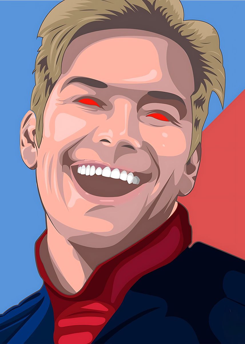 'Homelander the boys' Poster, picture, metal print, paint by metro ...
