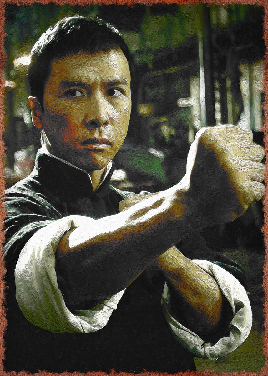 'ip man' Poster, picture, metal print, paint by Most Popular Cult ...