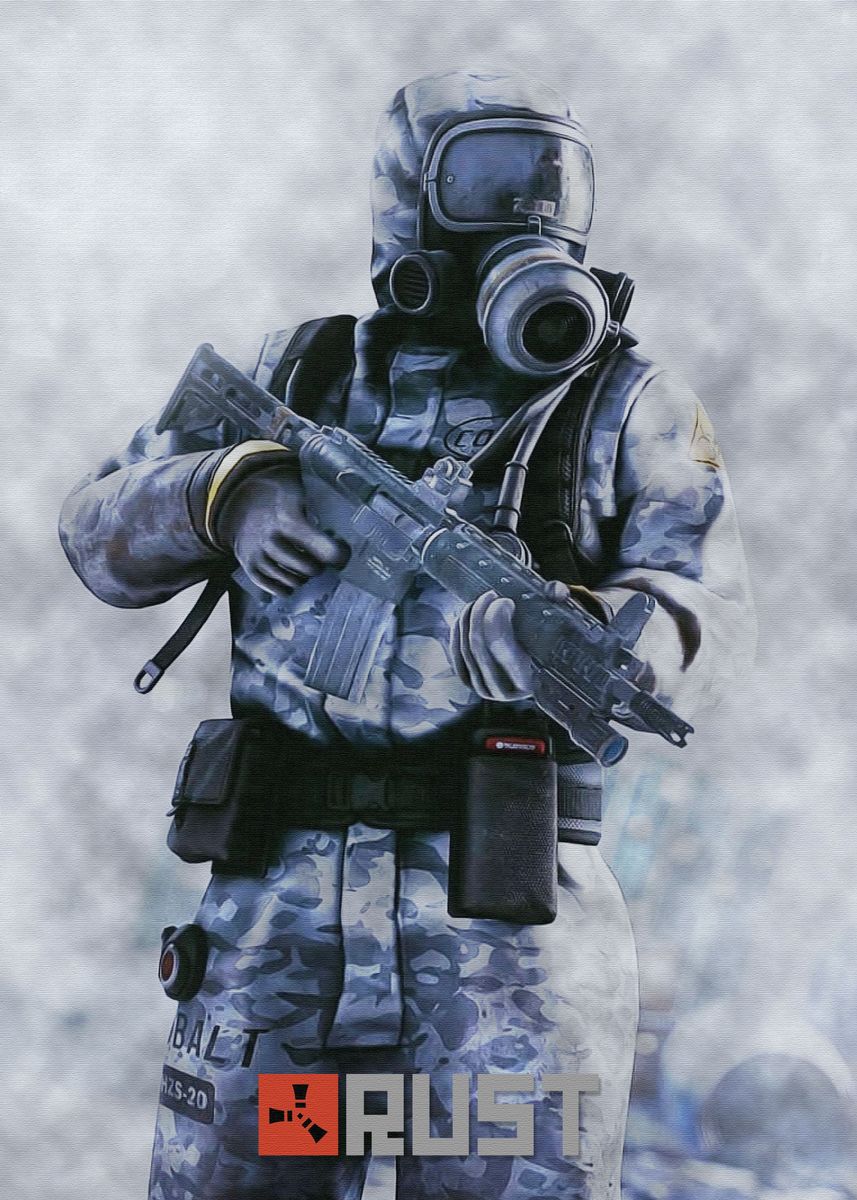 'Rust The Sniper' Poster, picture, metal print, paint by Restu Ibu ...