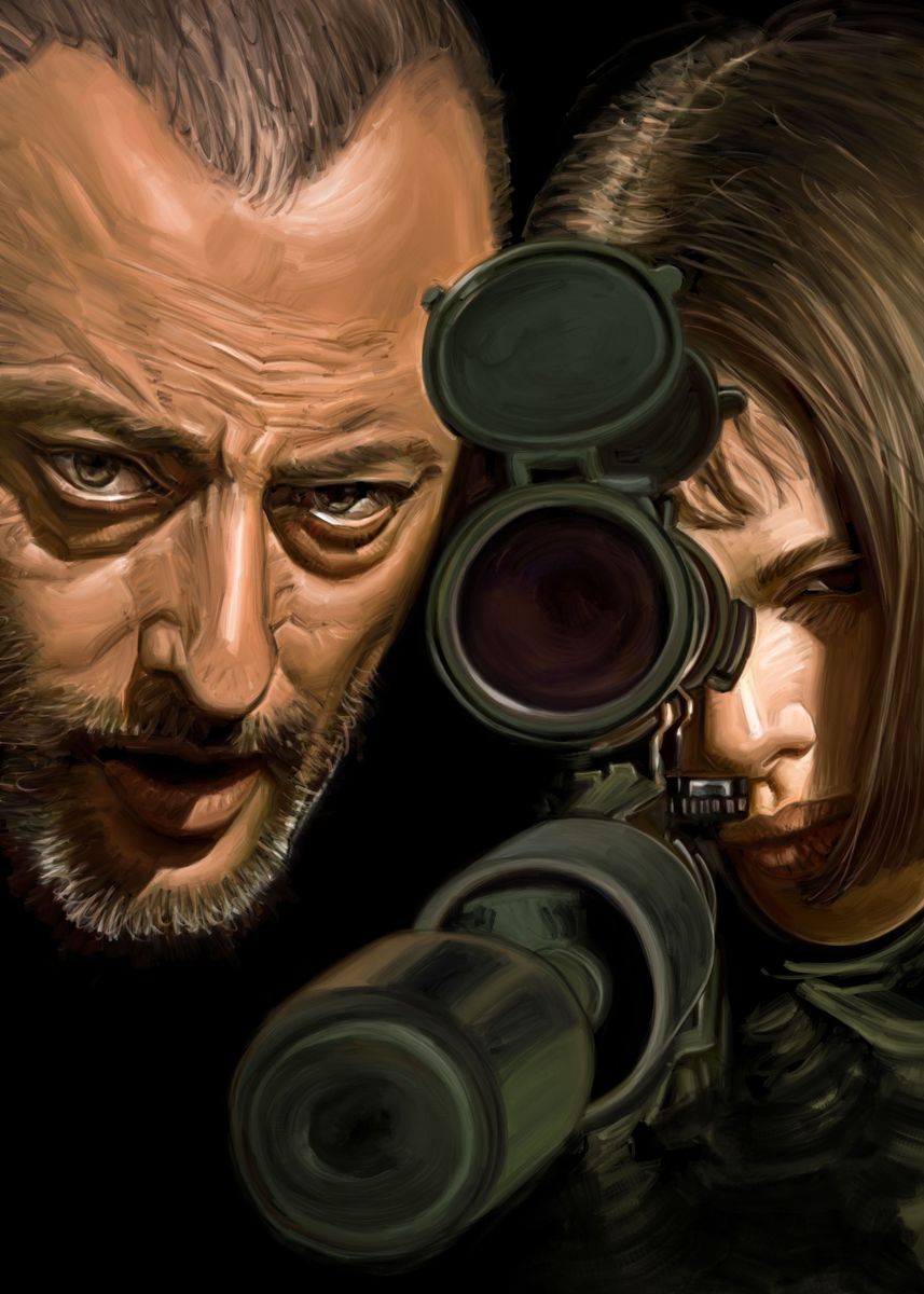 'Leon The Professional ' Poster, picture, metal print, paint by Dmitry ...