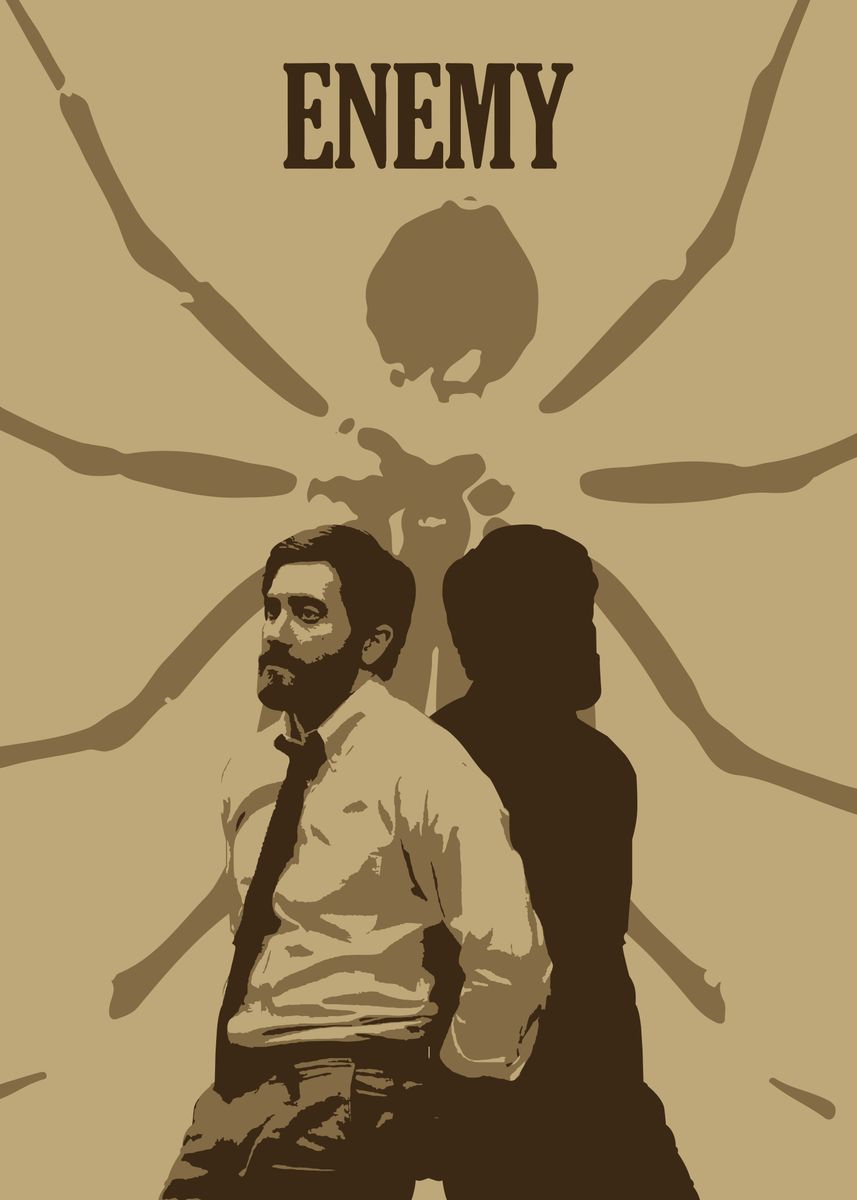 'Enemy' Poster, picture, metal print, paint by Kurizura Art | Displate