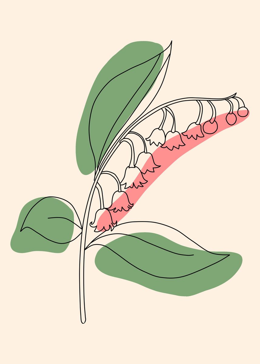 'Agrape Flowers' Poster, picture, metal print, paint by Black Sketch ...