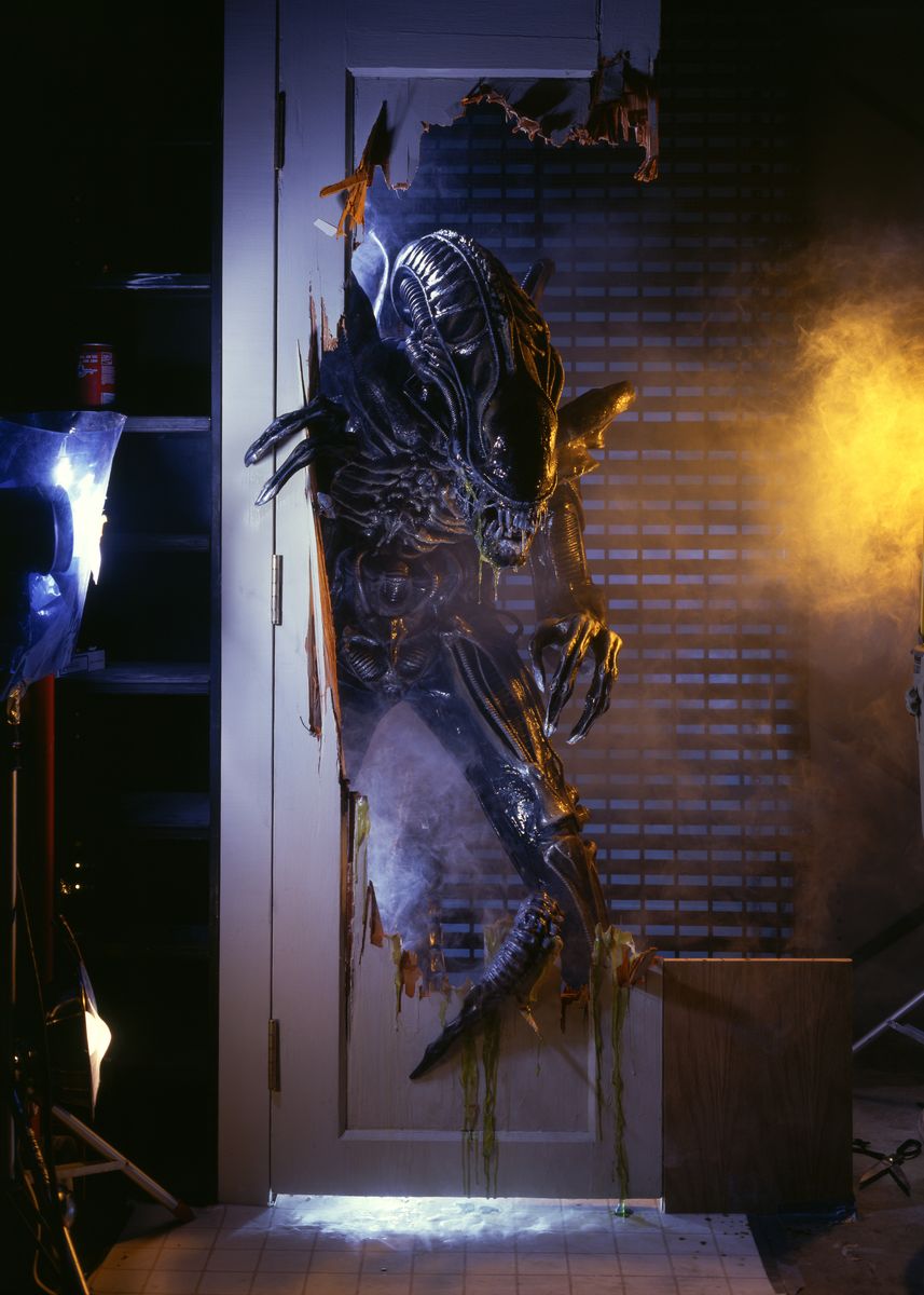 'Aliens Xenomorph Closet' Poster, picture, metal print, paint by Alien ...