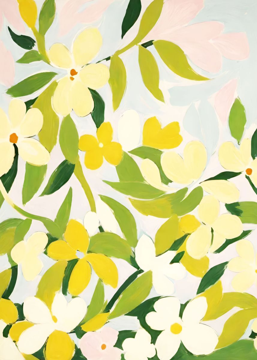 'Spring Awakening' Poster, picture, metal print, paint by HyggeStudio ...