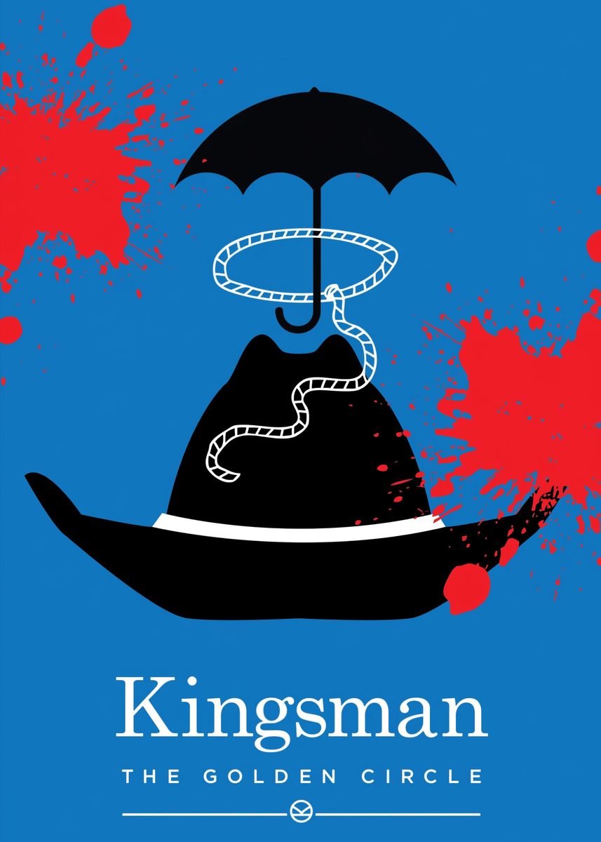 'kingsman poster' Poster, picture, metal print, paint by rachel rachel ...