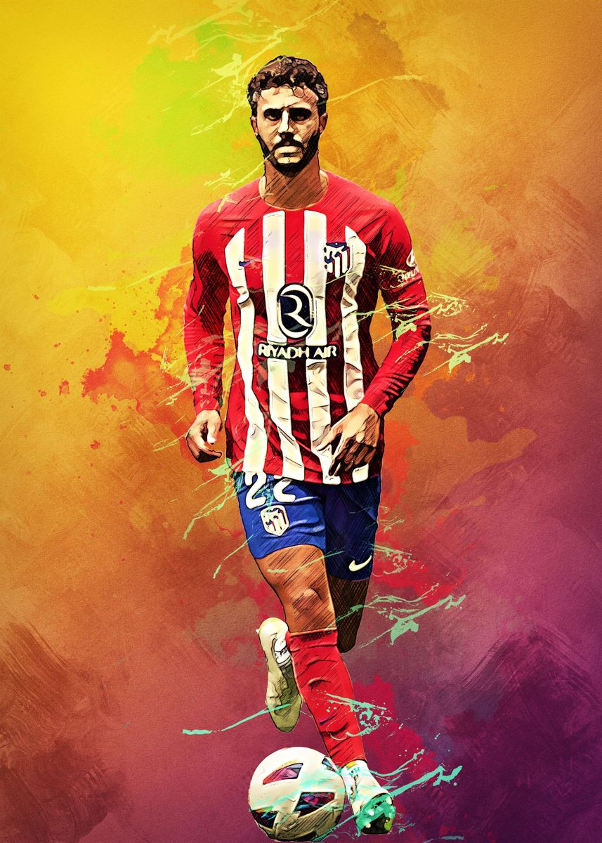 'Mario Hermoso' Poster, picture, metal print, paint by WillardRenner ...