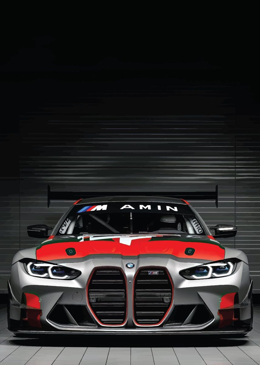 'BWM AESTHETIC ELEGANT CAR' Poster, picture, metal print, paint by ...