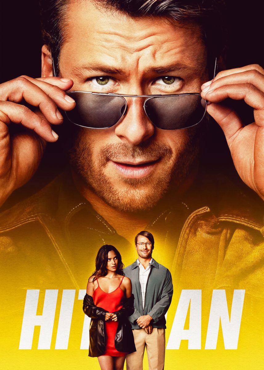 'Hit Man Movie Poster' Poster, picture, metal print, paint by NuMaNi ...