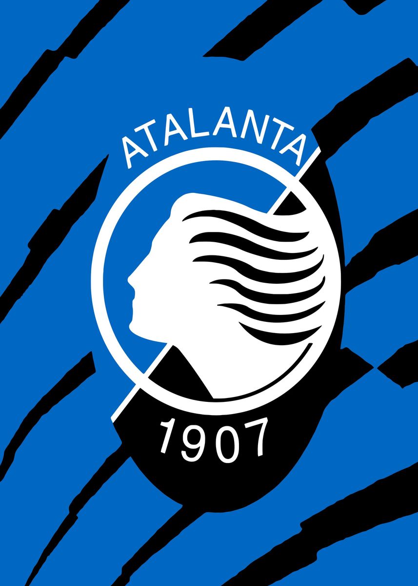'Atlanta Logo Football' Poster, picture, metal print, paint by dadam ...