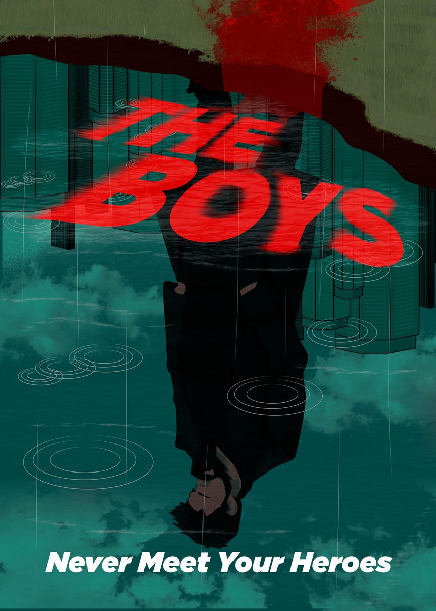 'never meet your heroes' Poster, picture, metal print, paint by dinda widyasmara | Displate