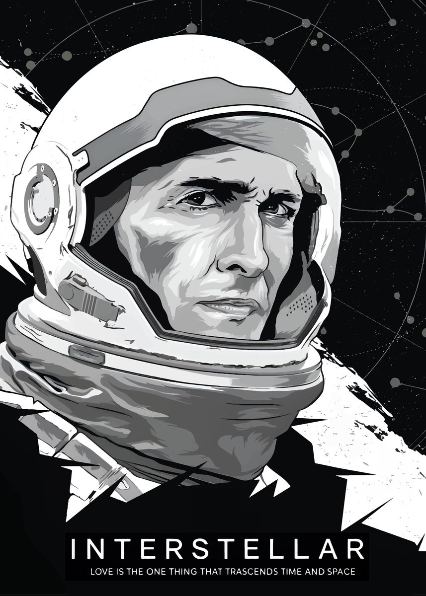 'Interstellar Movie' Poster, picture, metal print, paint by maxmah ...