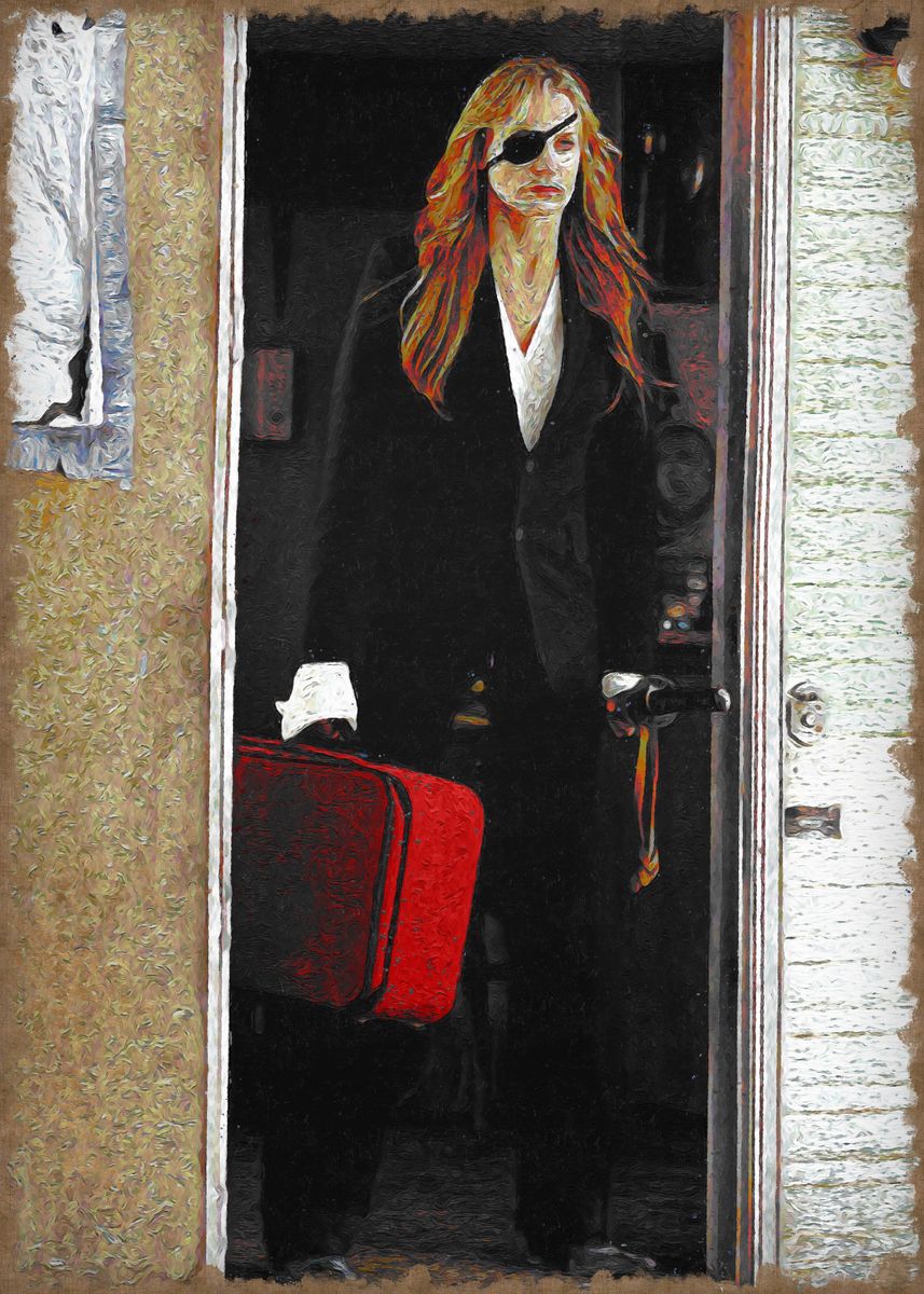 'elle driver kill bill' Poster, picture, metal print, paint by The ...