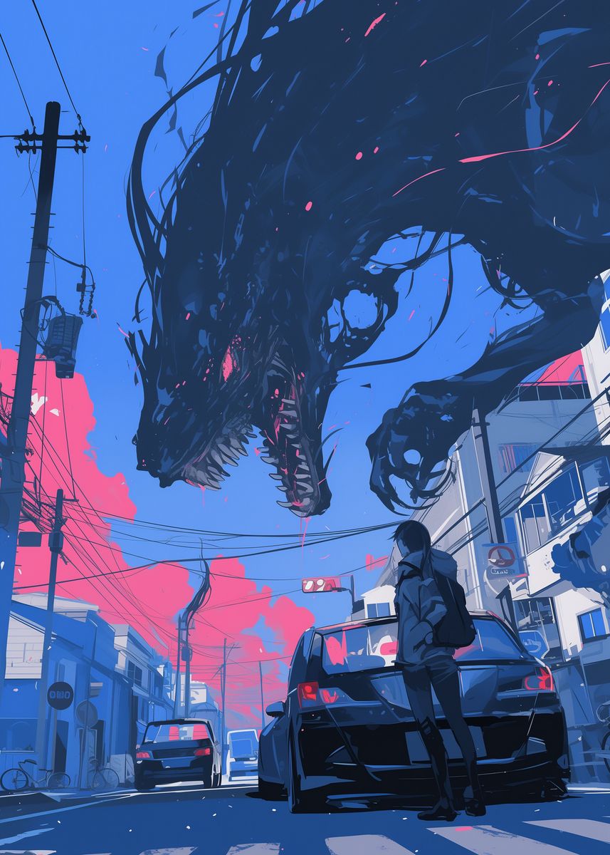 'Abnormal Core' Poster, picture, metal print, paint by Tomorrow Artz ...