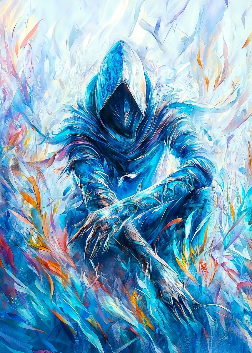 'Assassin' Poster, picture, metal print, paint by Hako | Displate