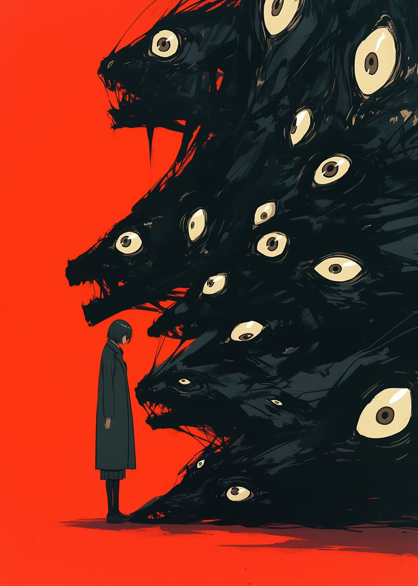 'Abnormal Core' Poster, picture, metal print, paint by Tomorrow Artz ...