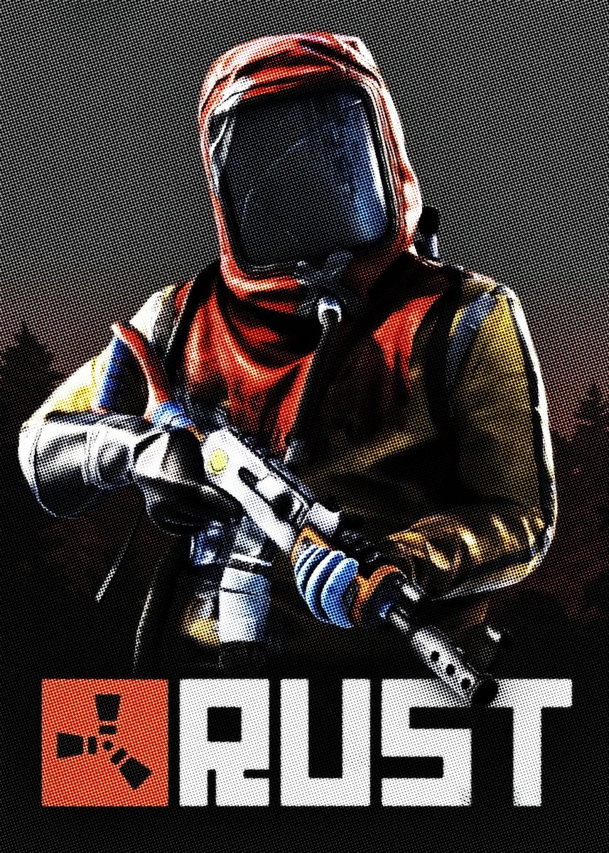 'rust' Poster, picture, metal print, paint by old monata | Displate