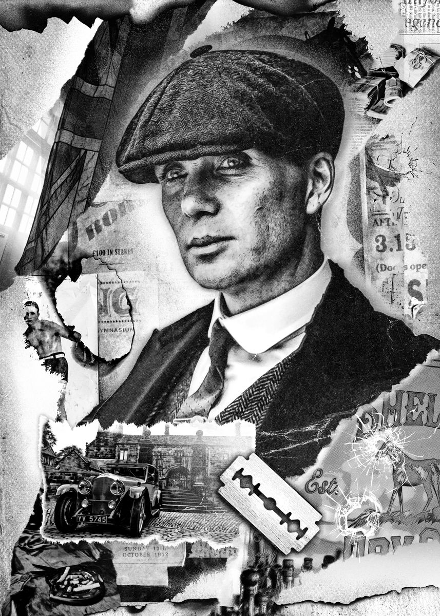 'Newspaper' Poster, picture, metal print, paint by Peaky Blinders ...