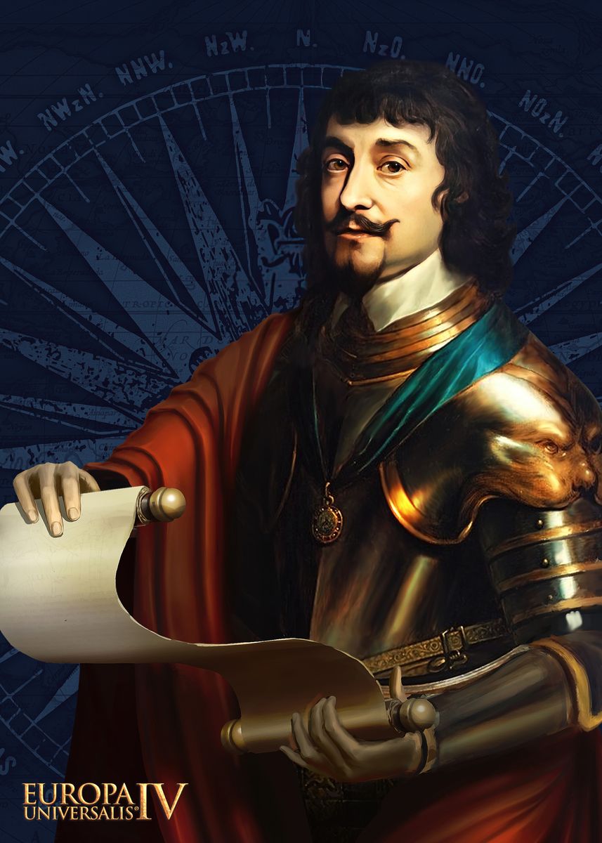 'Frederick V' Poster, picture, metal print, paint by Europa Universalis IV | Displate