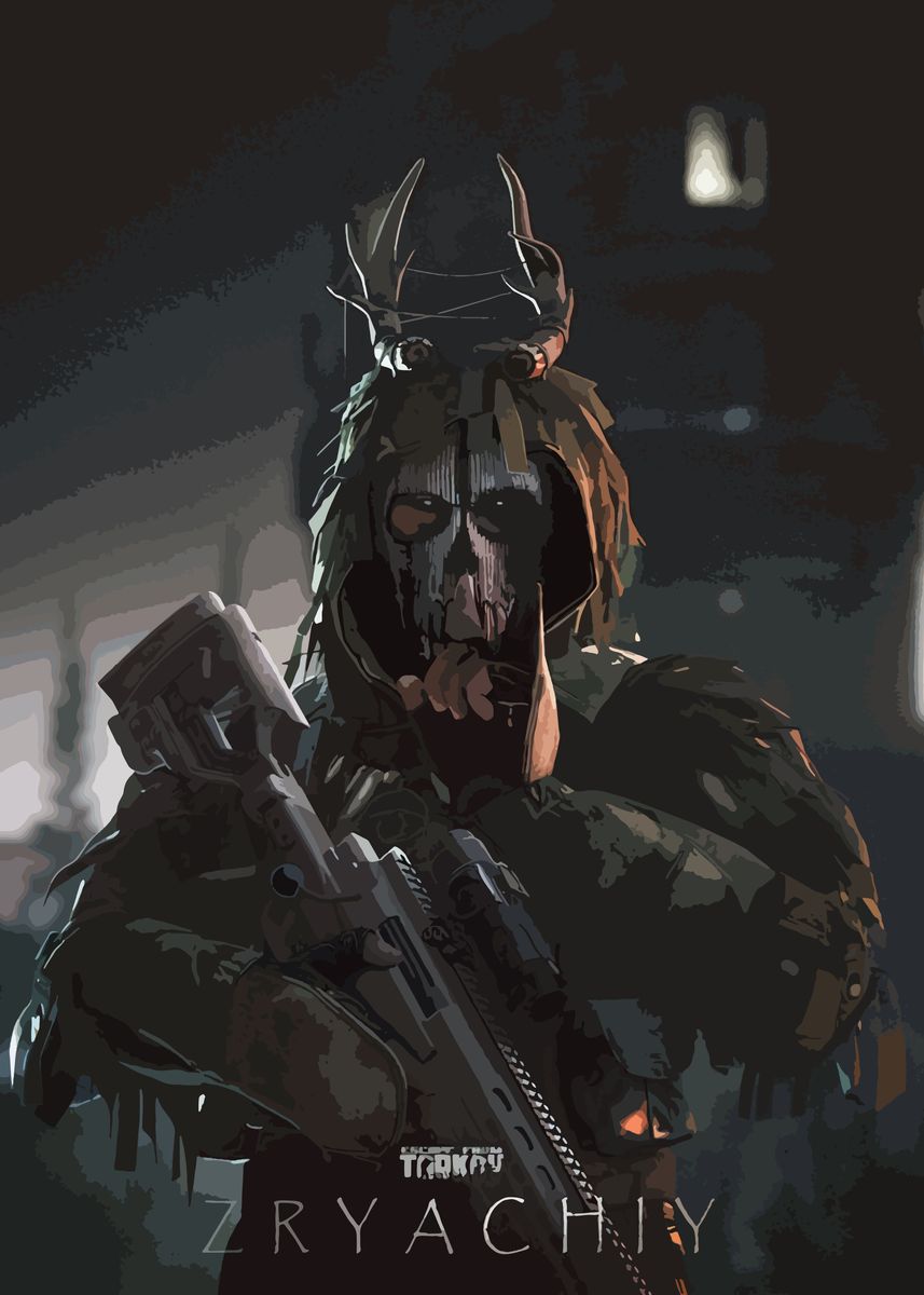 'Escape From Tarkov' Poster, picture, metal print, paint by FAFIFU ...