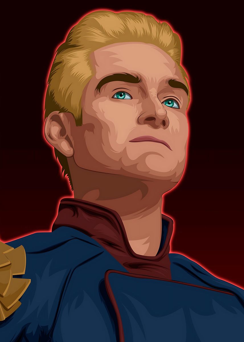 'The boys homelander' Poster, picture, metal print, paint by | Displate