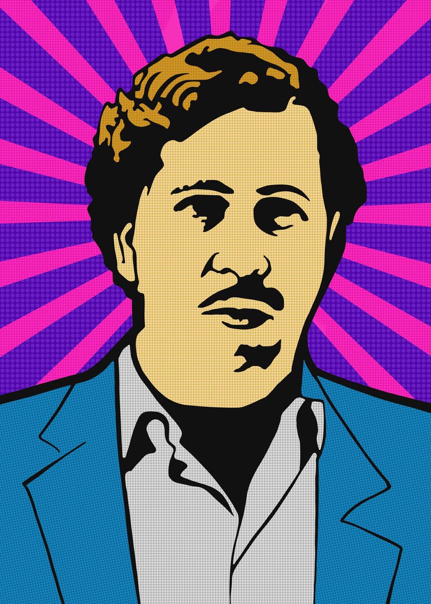 'Don Pop Art' Poster, picture, metal print, paint by Selja Cute | Displate