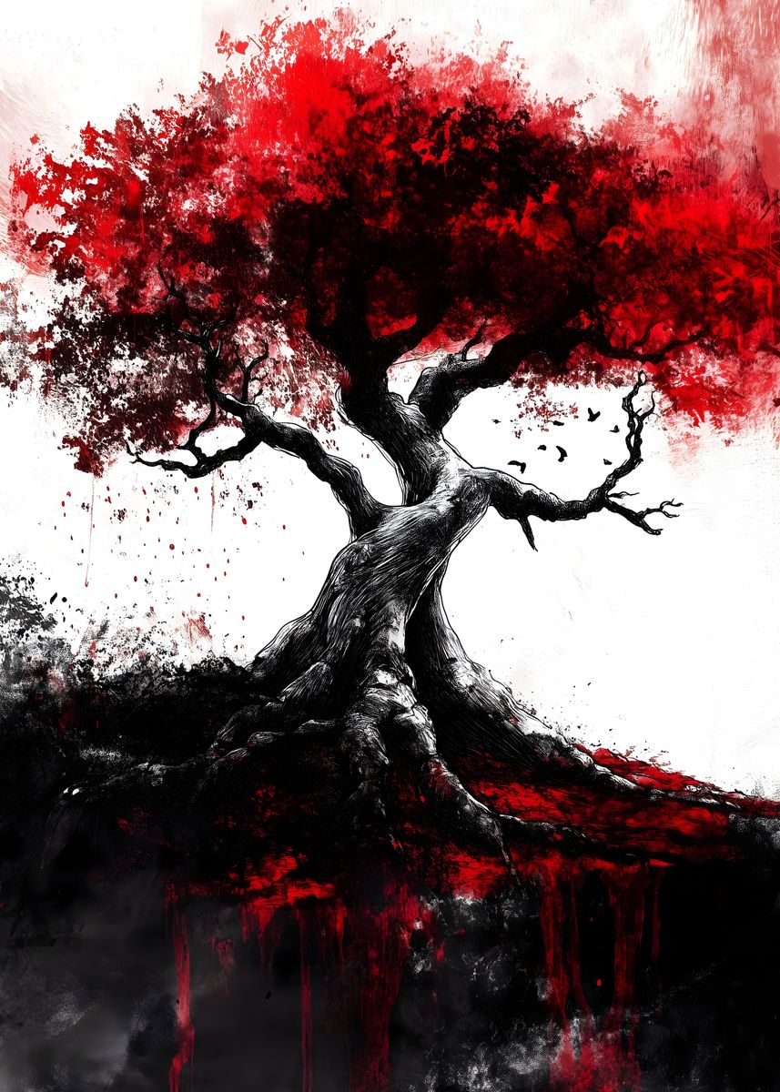 'World Tree Yggdrasil' Poster, picture, metal print, paint by Dennex ...