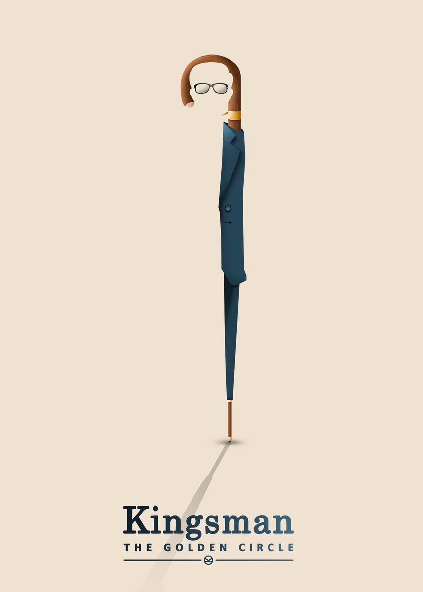 'kingsman' Poster, picture, metal print, paint by permana arc | Displate