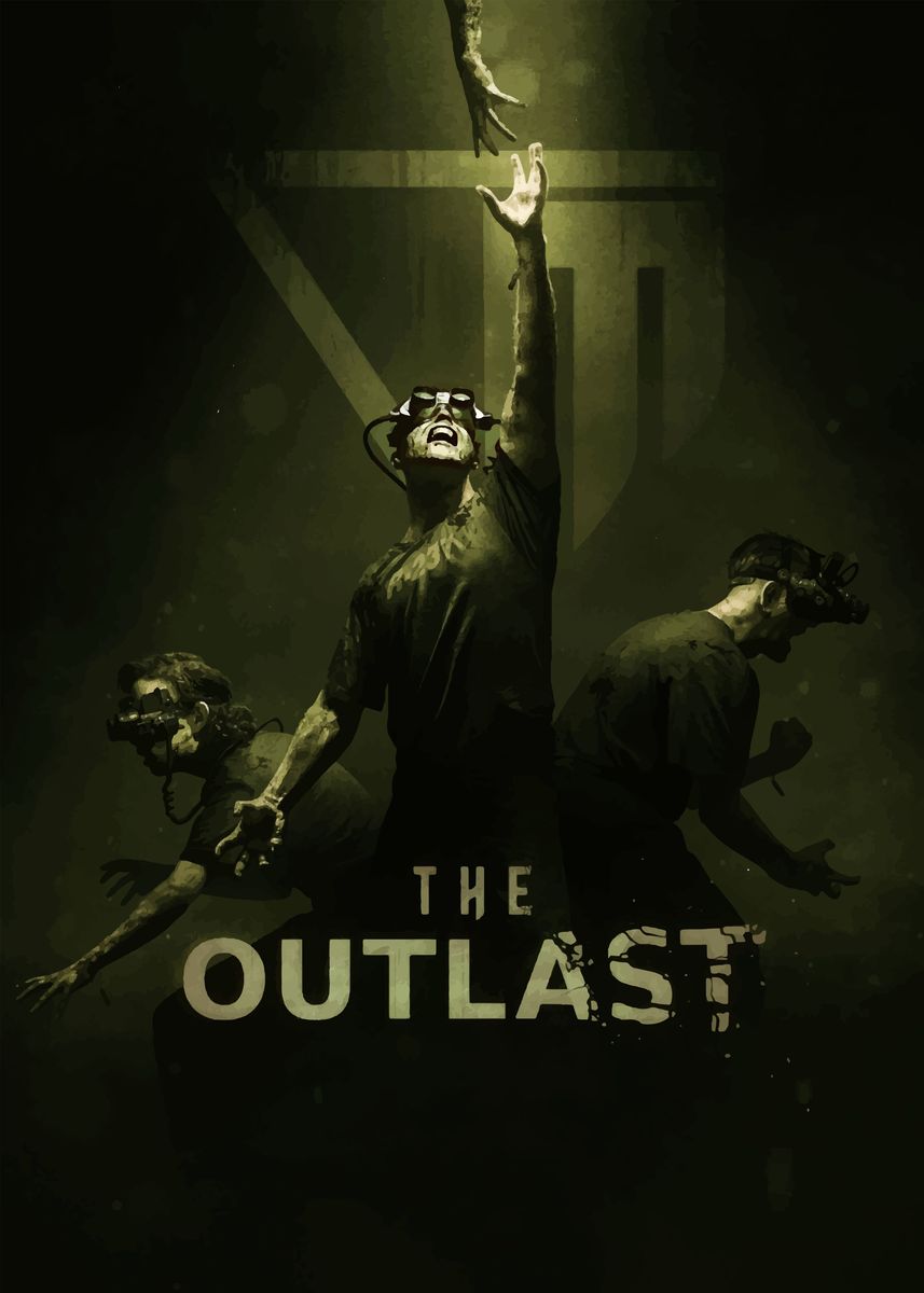 'outlast' Poster, picture, metal print, paint by Tobi Widiyanto | Displate