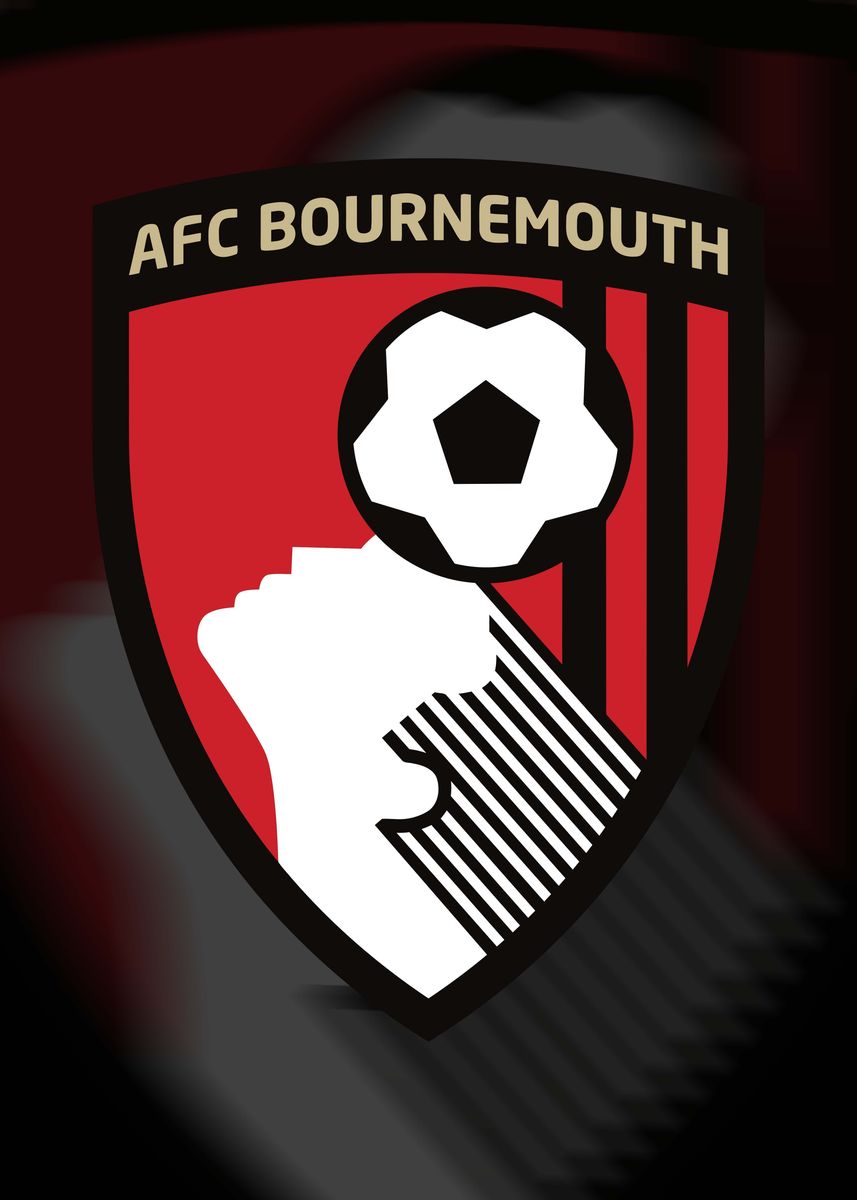 'Bournemouth Football Club' Poster, picture, metal print, paint by ...