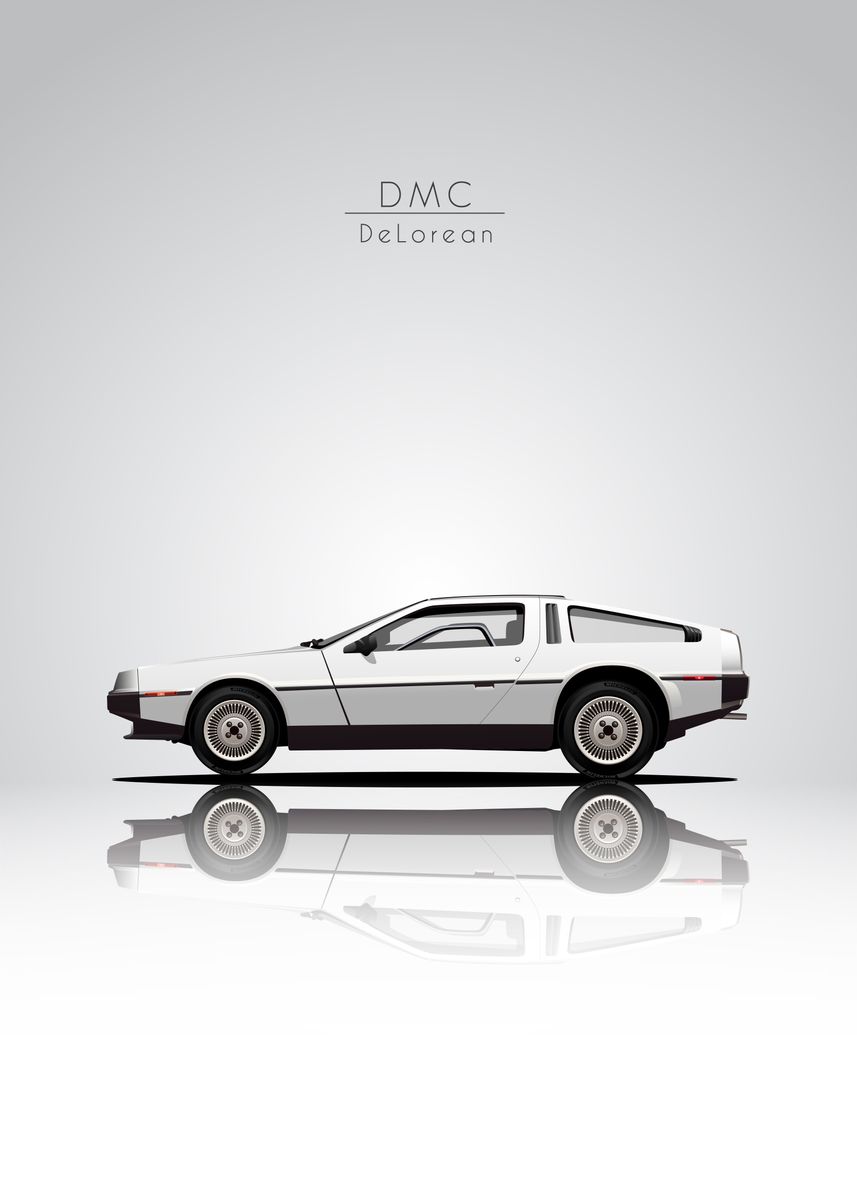 'DMC DeLorean' Poster, picture, metal print, paint by Ahmad Nur Ihsan ...