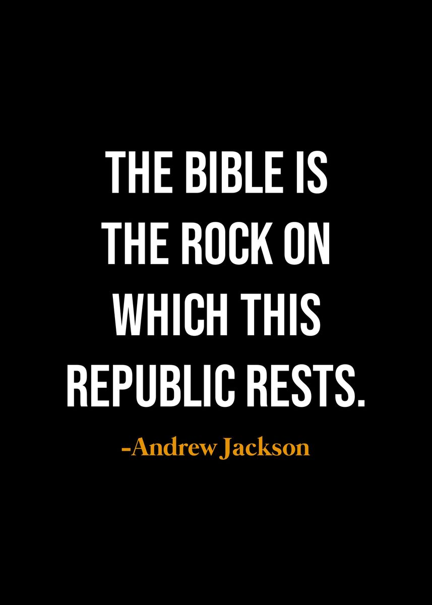 'Andrew Jackson quotes ' Poster, picture, metal print, paint by Quotes ...