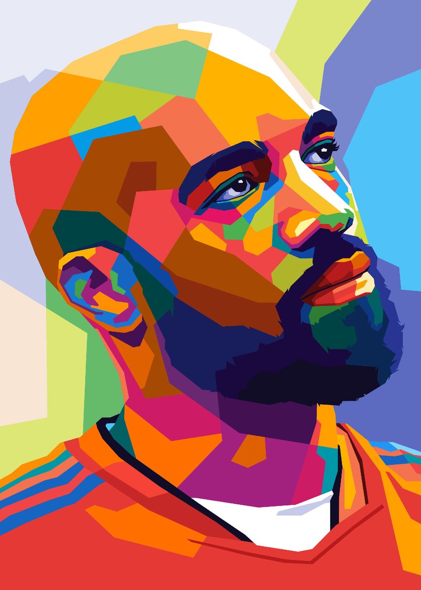 'Alexandre Lacazette ' Poster, picture, metal print, paint by Siksis ...