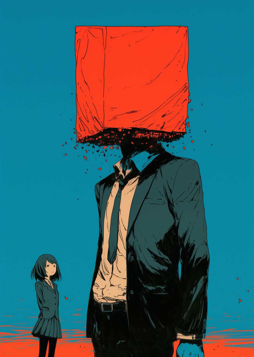 'Abnormal Core' Poster, picture, metal print, paint by Tomorrow Artz ...