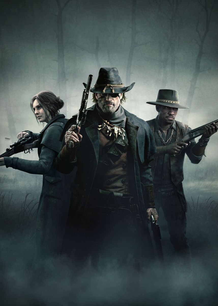 '1896 Key Art' Poster, picture, metal print, paint by Hunt: Showdown ...