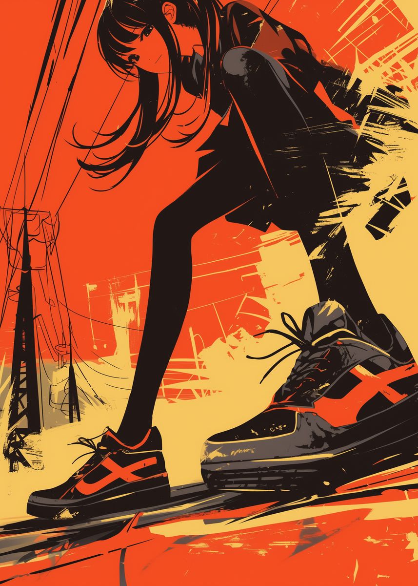 'Abnormal Core' Poster, picture, metal print, paint by Tomorrow Artz ...