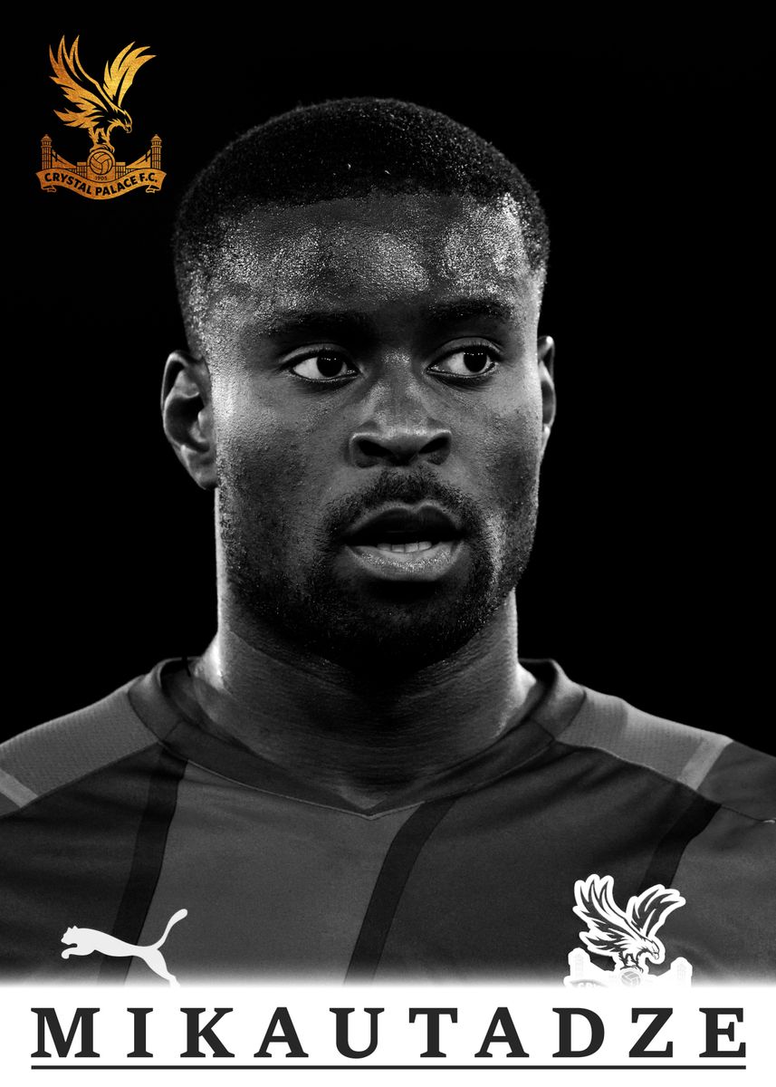 'Marc Guehi Crystal Palace' Poster, picture, metal print, paint by Kaye ...