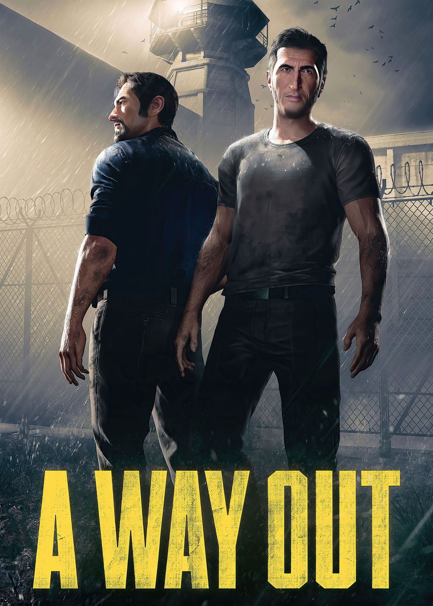 'A way out' Poster, picture, metal print, paint by Bliss art | Displate