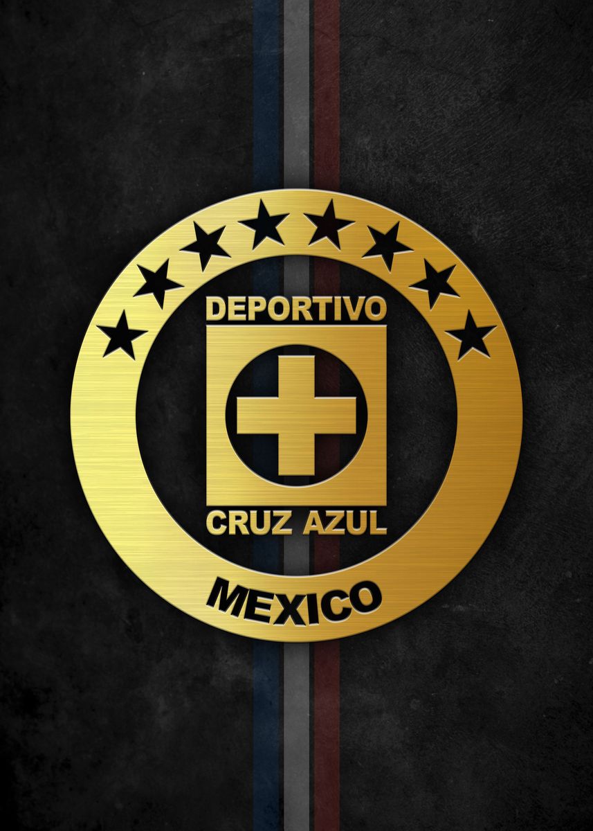 'Deportivo Cruz Azul team' Poster, picture, metal print, paint by Ray ...